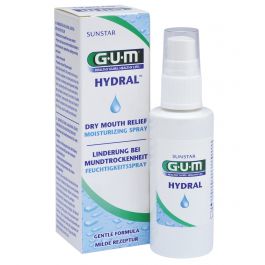 GUM® HYDRAL®Feuchtigkeitsspray trockenem Mund und Xerostomie | Chemomedica