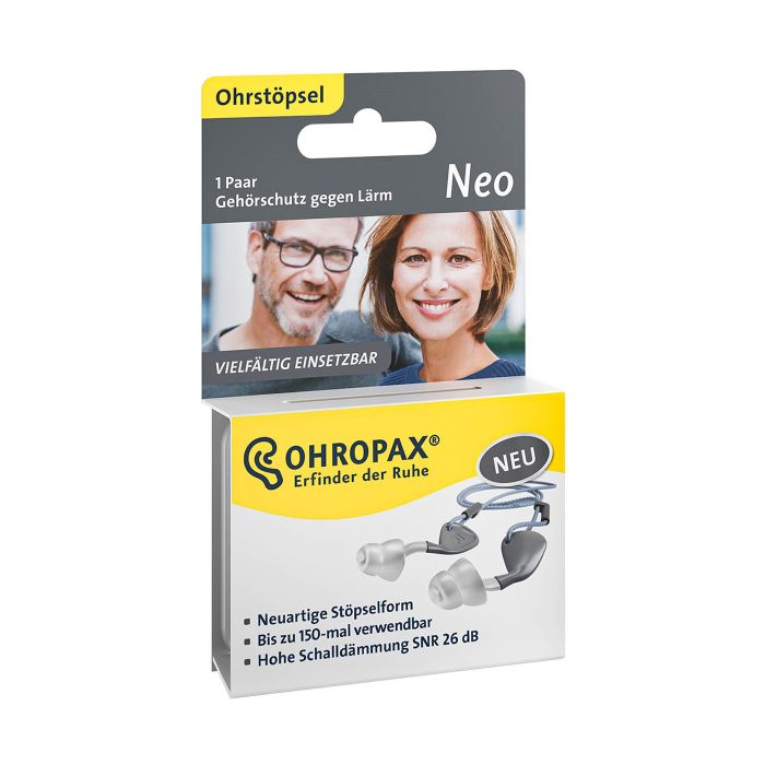 OHROPAX® Neo (1 Paar Ohrstöpsel) – vielseitig einsetzbar | Chemomedica