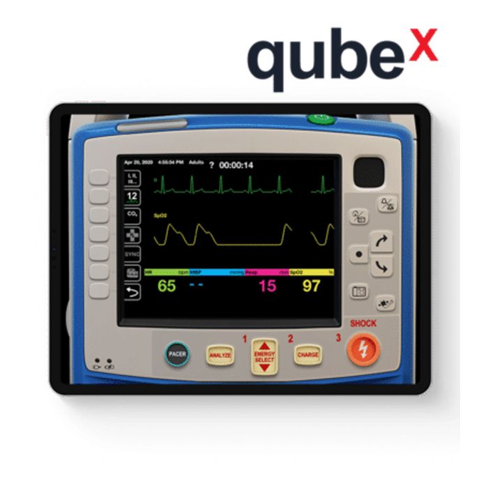qubeX Patienten-Simulationssytem Software ZOLL X Series | Chemomedica